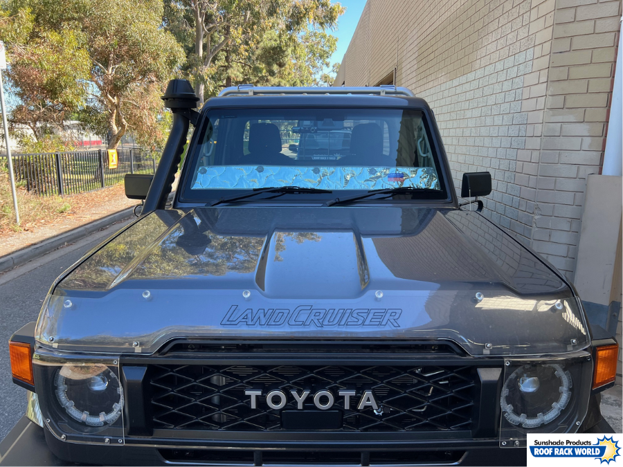 Toyota LandCruiser 70-79 Series - Bonnet anti-glare strip | Solarscreen ...