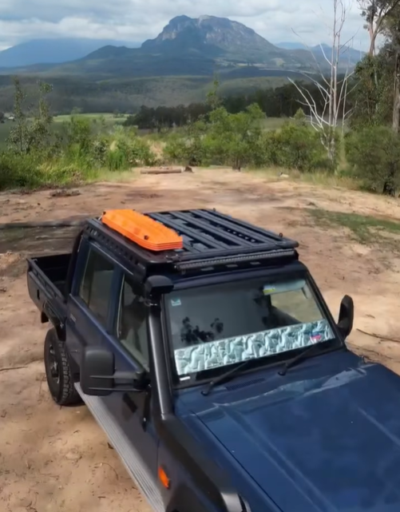 Toyota LandCruiser 70-79 Series - Bonnet anti-glare strip | Solarscreen ...