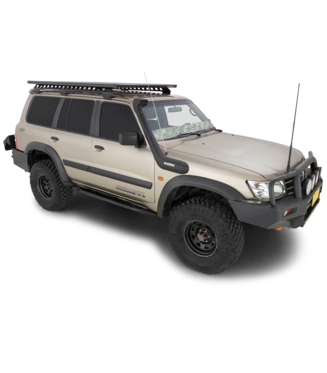 Nissan GU Patrol - Bonnet anti-glare strip | Solarscreen Dash Shade ...