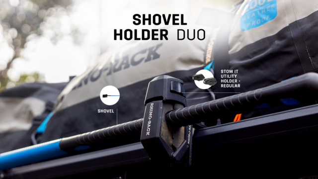Rhino-Rack Shovel & Holder Duo (RRBDL-014) - Roof Rack World