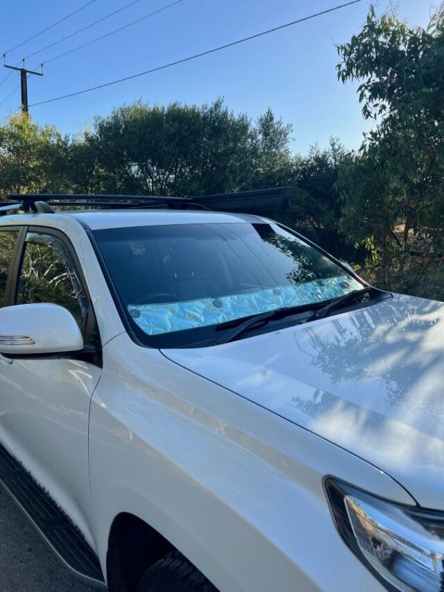 Toyota Prado 150 Series - Bonnet anti-glare strip | Solarscreen Dash ...