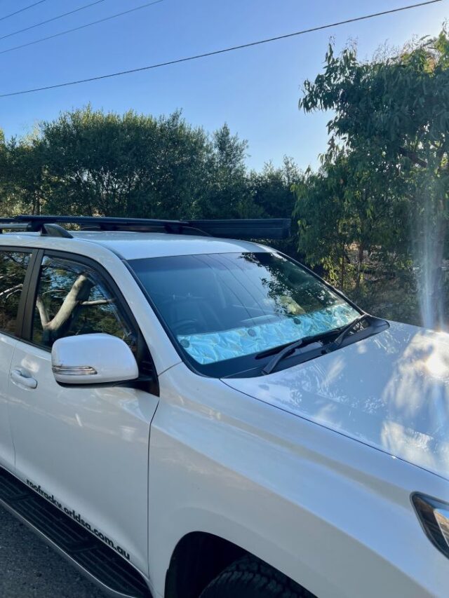 Toyota Prado 150 Series - Bonnet anti-glare strip | Solarscreen Dash ...