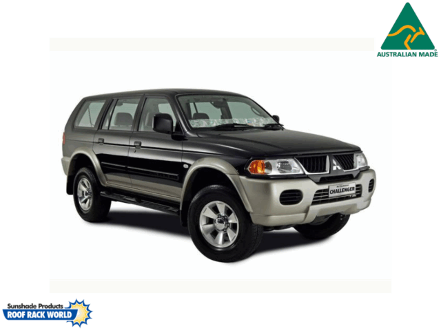 Mitsubishi Challenger PA (1996-2008) - Bonnet anti-glare strip ...