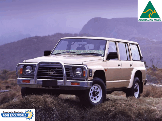 Nissan Patrol GQ - Bonnet anti-glare strip | Solarscreen Dash Shade ...