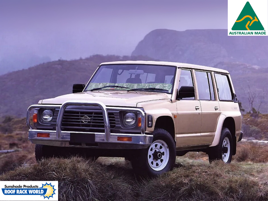 Nissan Patrol GQ - Bonnet anti-glare strip | Solarscreen Dash Shade ...