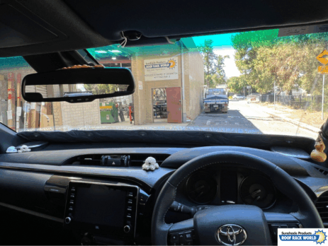 Toyota Hilux N80 2015 onwards - Bonnet anti-glare strip | Solarscreen ...
