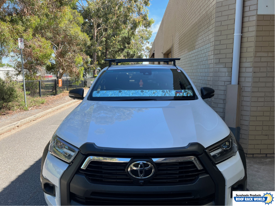 Toyota Hilux N80 2015 onwards - Bonnet anti-glare strip | Solarscreen ...