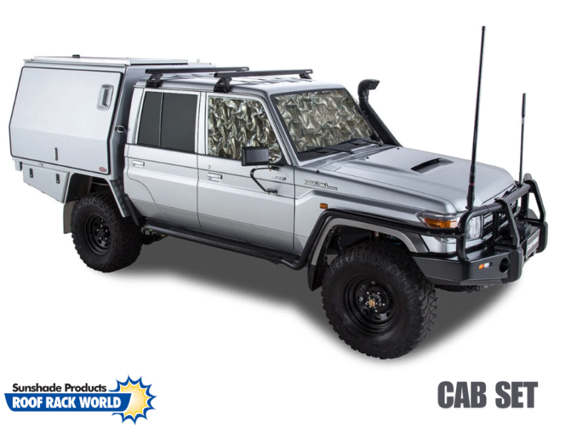 Toyota Landcruiser 79 Series Dual Cab Ute (1984-2021) | Solarscreen Cab ...