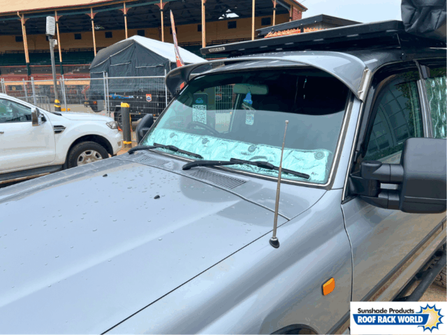 Toyota LandCruiser 80 Series - Bonnet anti-glare strip | Solarscreen ...
