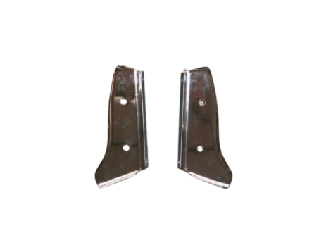 Universal Stainless Steel Windscreen Sunvisor Brackets - Mirror Finish ...