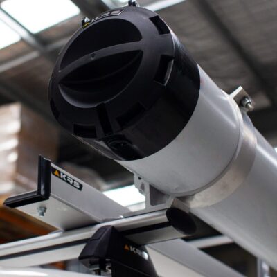 KRS Lockable Bazooka Black End Cap 150mm (ea) - Roof Rack World