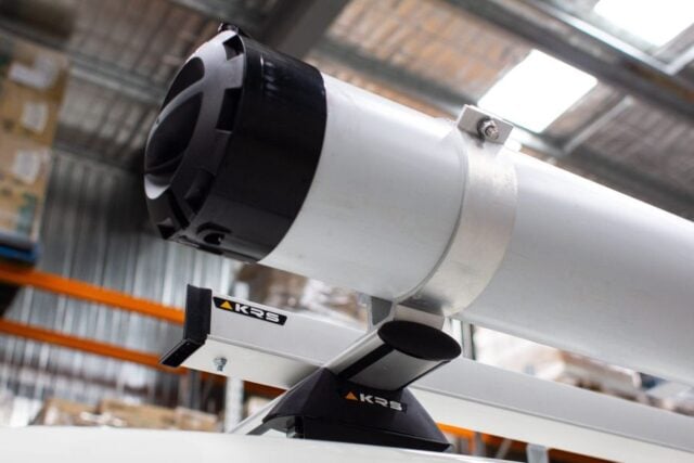 KRS Lockable Bazooka Black End Cap 150mm (ea) (2 Pack) - Roof Rack World