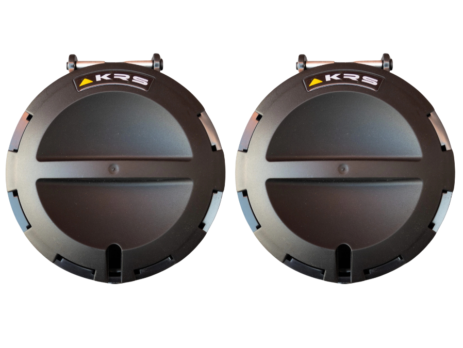 KRS Lockable Bazooka Black End Cap 150mm (ea) (2 Pack) - Roof Rack World