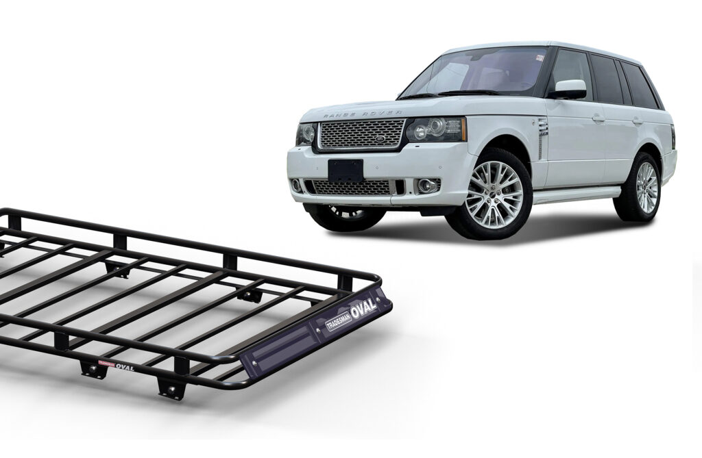 Land Rover Range Rover L322 2001 - 2012 Wagon Oval Steel Roof Rack ...