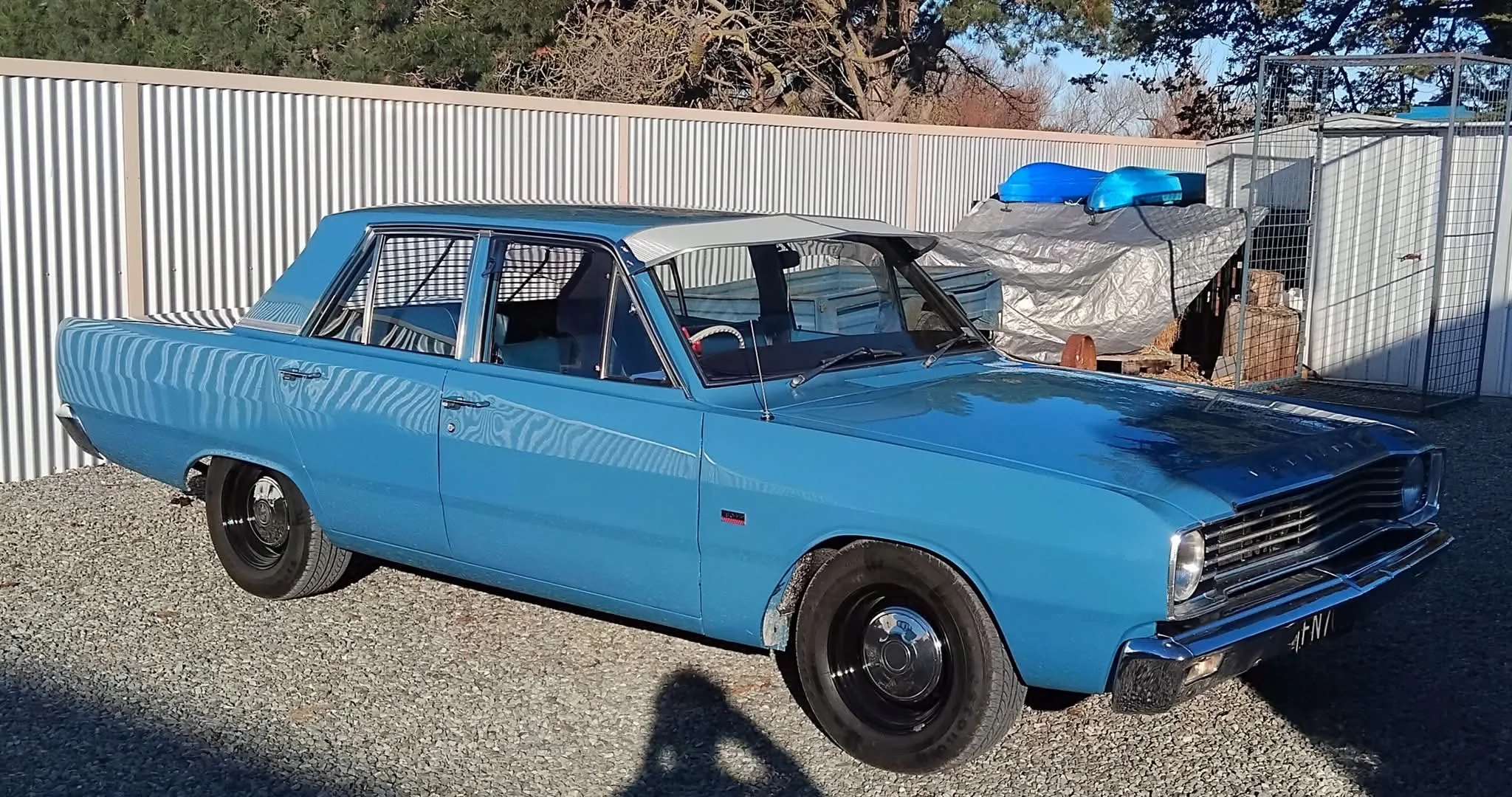 Chrysler Valiant VE-F-G 1967-1971 Mesh Windscreen Sunvisor - Silver ...