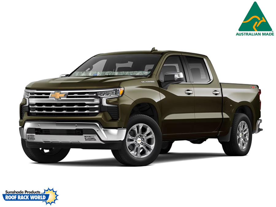 Chevrolet Silverado 1500 LTZ Dual Cab (2019+) - Bonnet anti-glare strip ...
