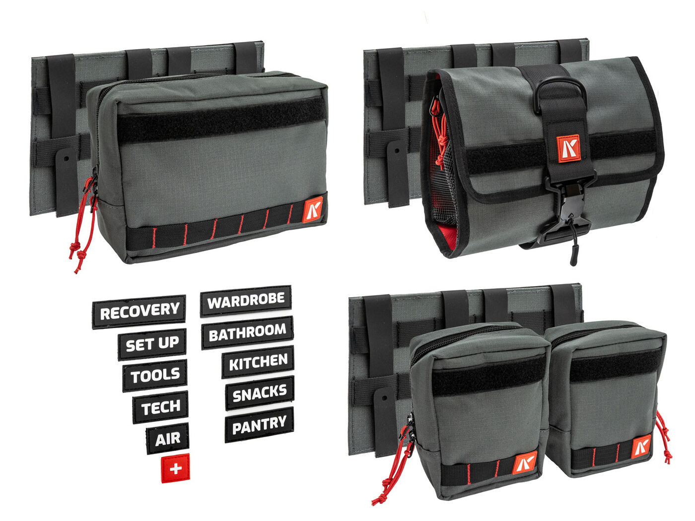 Totally Organised Panel Pouch Bundle - Roof Rack World