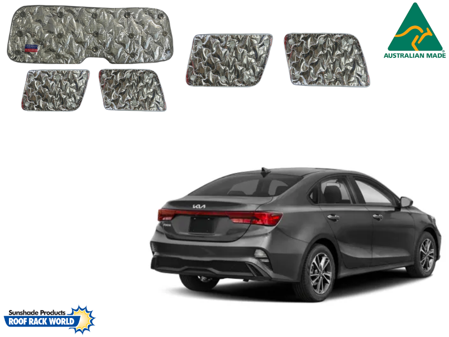 Kia Cerato (2021-2023) | Solarscreen Touring Set - Roof Rack World