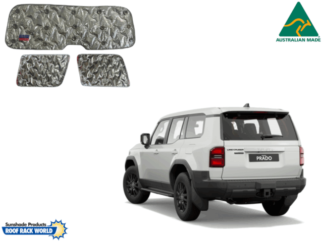 Toyota Prado 250 Series (GX & GXL) | Solarscreen Cargo Set - Roof Rack ...