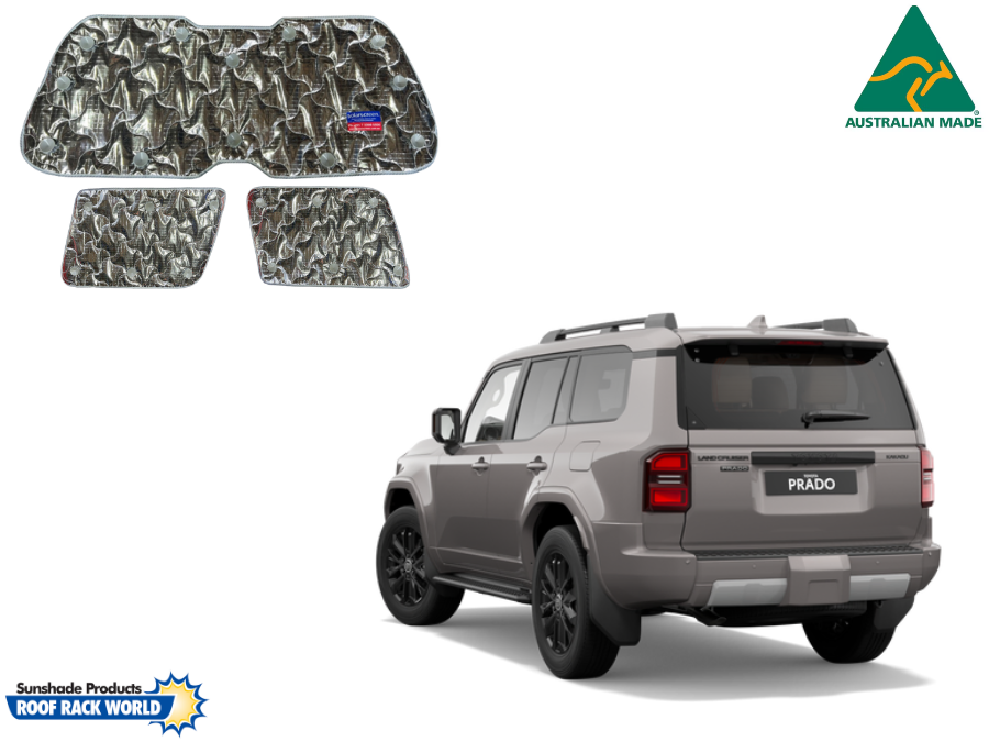 Toyota Prado 250 Series (VX, Altitude, Kakadu) | Solarscreen Cargo Set ...