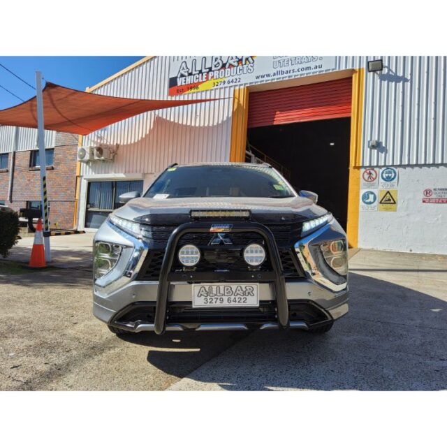 Black Alloy Nudgebar to suit 2023 Mitsubishi Eclipse Cross Exceed ...
