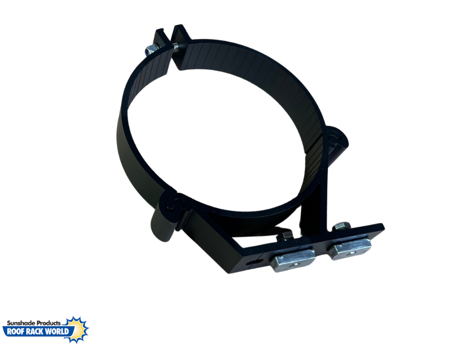 VAS 150mm Black Pipe Clamps (x3) - Roof Rack World