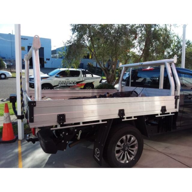 Mazda BT50 Trayback (2021) Brush Finish Trade Racks - Roof Rack World