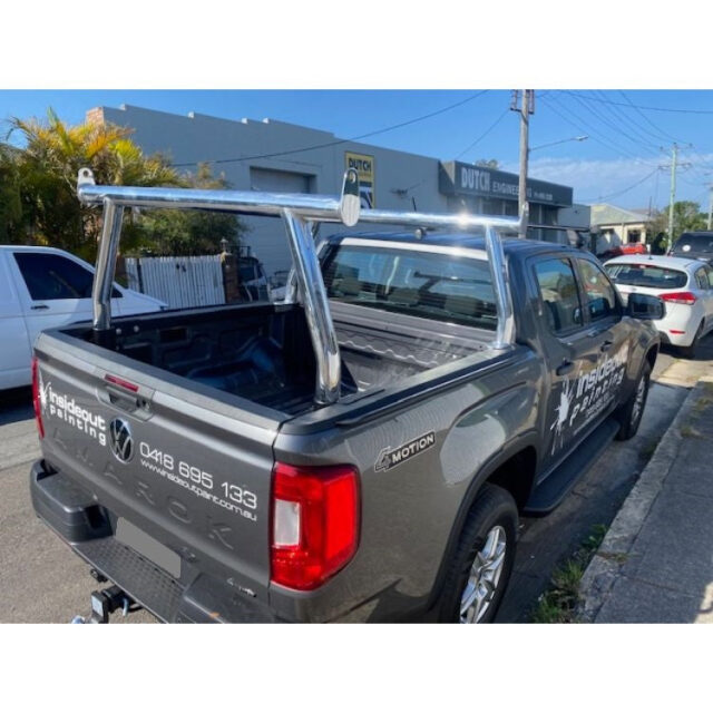 Volkswagen Amarok NF Polished 76mm Trade Racks - Roof Rack World