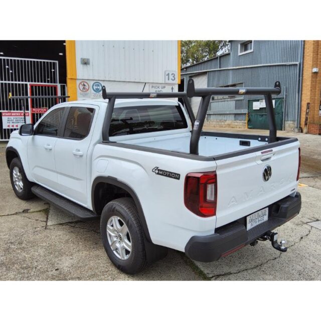 Volkswagen Amarok NF Textured Black 76mm Trade Racks - Roof Rack World