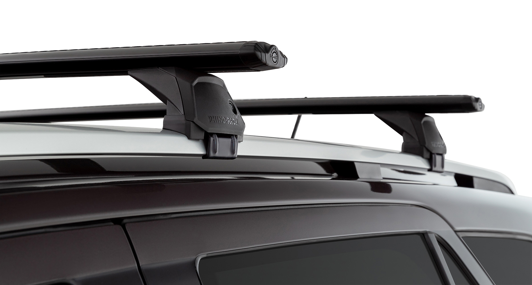 FORD Everest U704 With Raised Rails Vortex Cross Bar Kit (RXB2VA126-002) - Roof Rack World