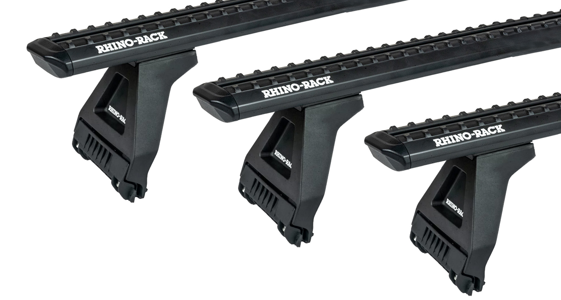 FORD Raider 8/1991-7/1997 Sportz RL150 Black 3 Bar Roof Rack (JC-04750 ...