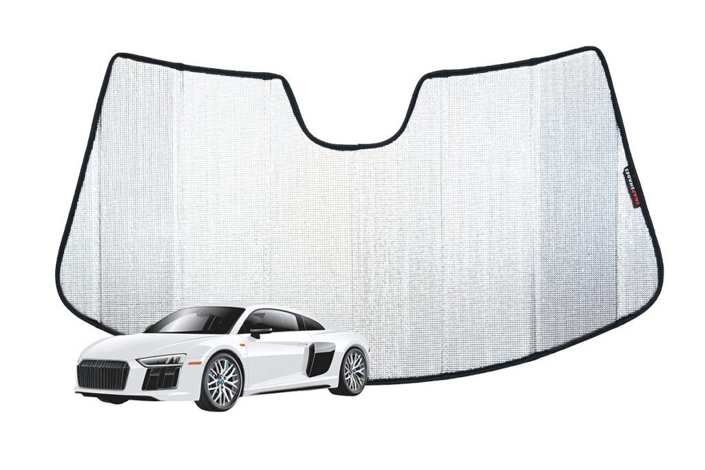 Audi R8 2nd Generation Front Windscreen Sun Snap Shades (Typ 4S; 2015 ...