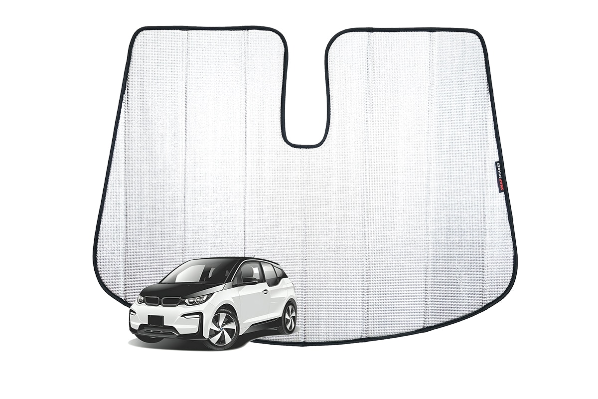 BMW i3 Front Windscreen Sun Snap Shades (2013-2022) - Roof Rack World