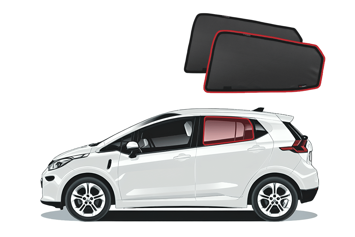 Chevrolet Bolt 1st Generation Car Rear Window Snap Shades (2016-2023 ...