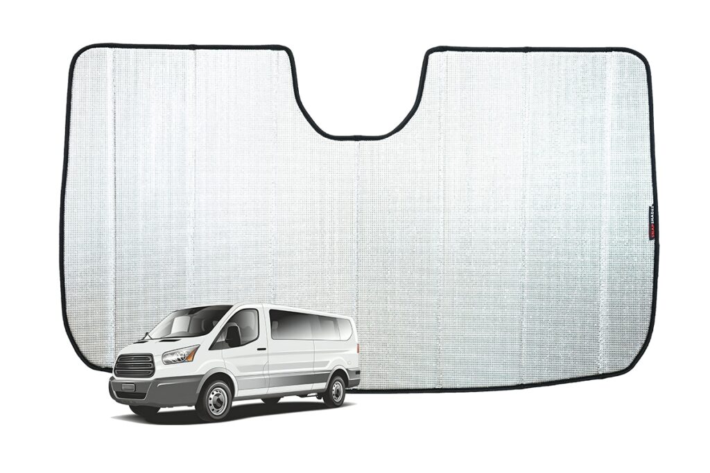 Ford Transit 4th Generation Front Windscreen Sun Snap Shades (2013 ...