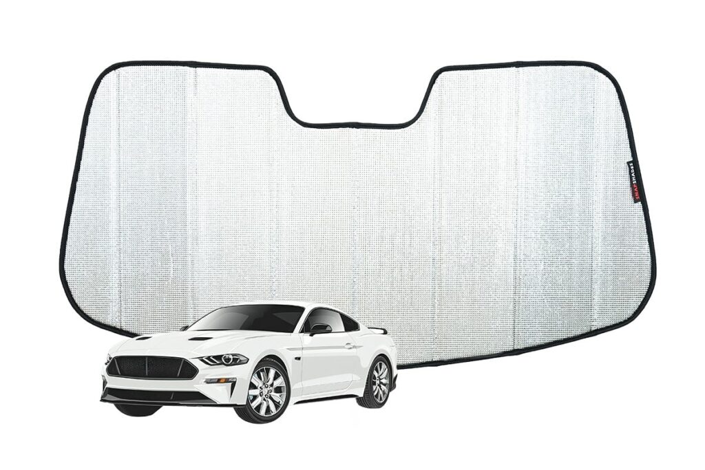 Ford Mustang 6th/7th Generation Front Windscreen Sun Snap Shades (S550 ...