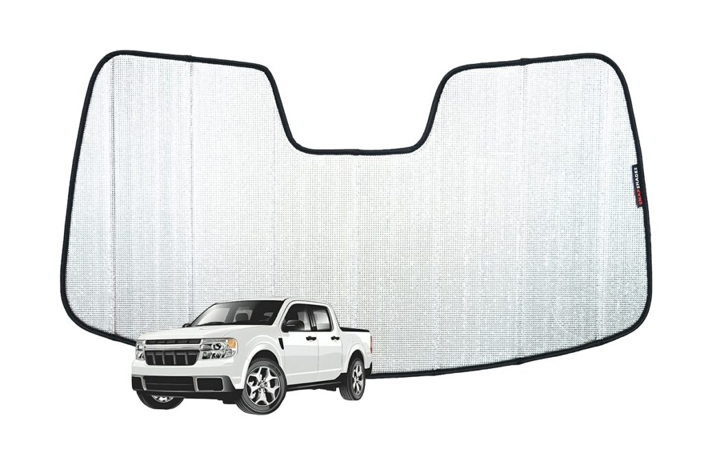Ford Maverick Front Windscreen Sun Snap Shades (P758; 2022-Present ...