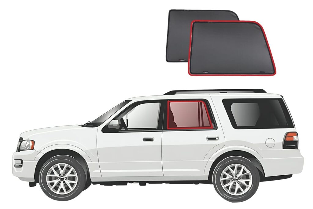 Ford Expedition | Lincoln Navigator 3rd Generation Car Rear Window Snap ...