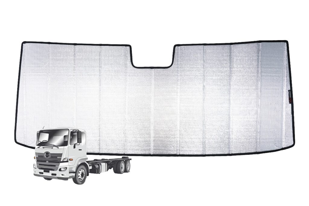 Hino 500 Series Wide 6th Generation Front Windscreen Sun Snap Shades ...
