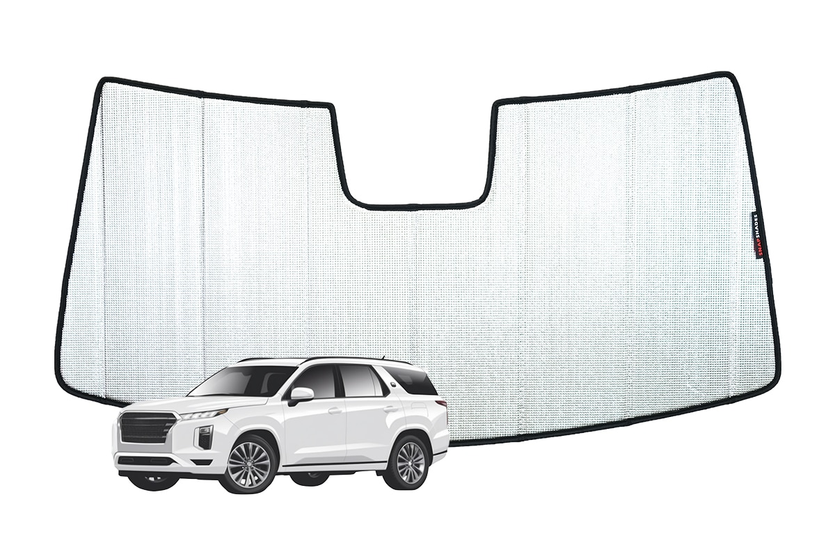 Hyundai Palisade Front Windscreen Sun Snap Shades (LX2; 2018-2025 ...