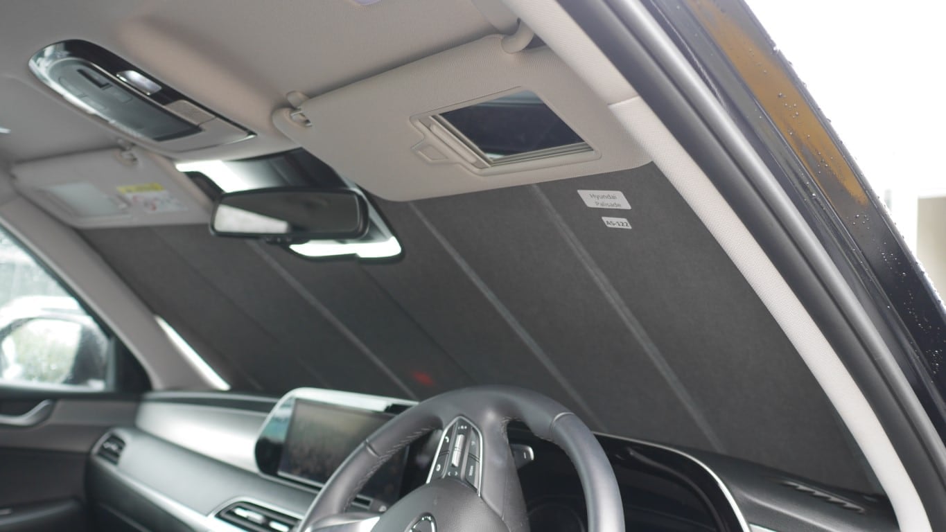 Hyundai Palisade Front Windscreen Sun Snap Shades (LX2; 2018-2025 ...