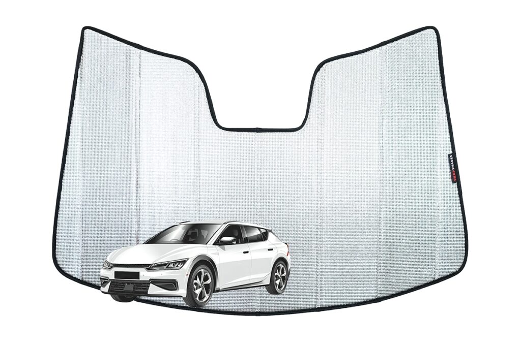 KIA EV6 Front Windscreen Sun Snap Shades (2021-Present) - Roof Rack World