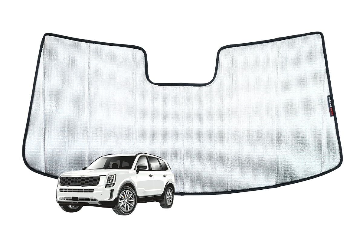 KIA Telluride Front Windscreen Sun Snap Shades (2019-Present) - Roof ...