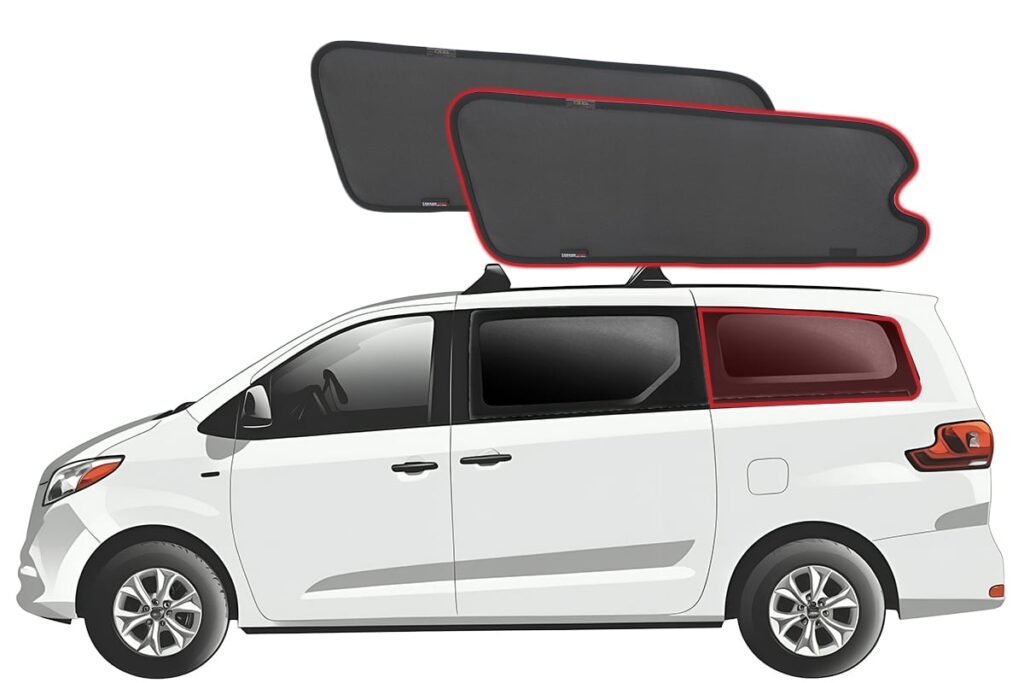 LDV G10 Port Window Snap Shades (2014-Present) - Roof Rack World