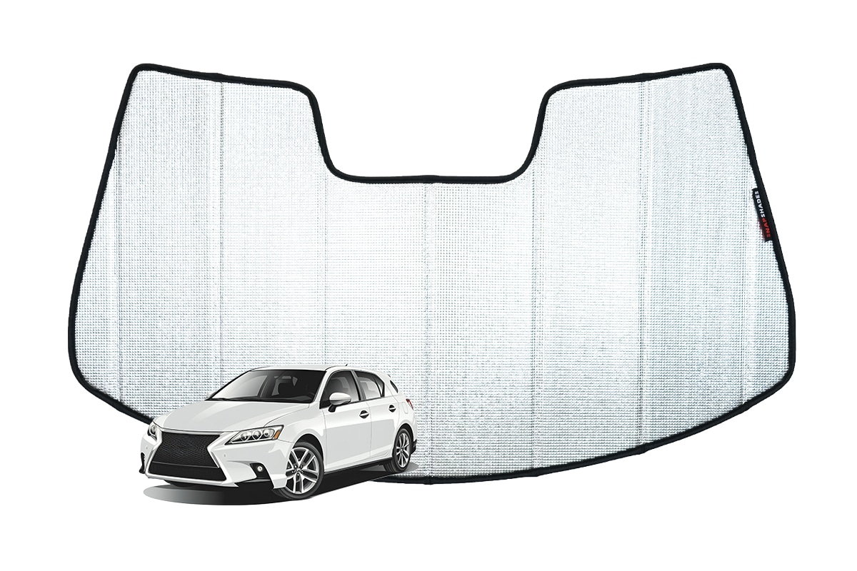 Lexus CT 200H Front Windscreen Sun Snap Shades (2011-2022) - Roof Rack ...