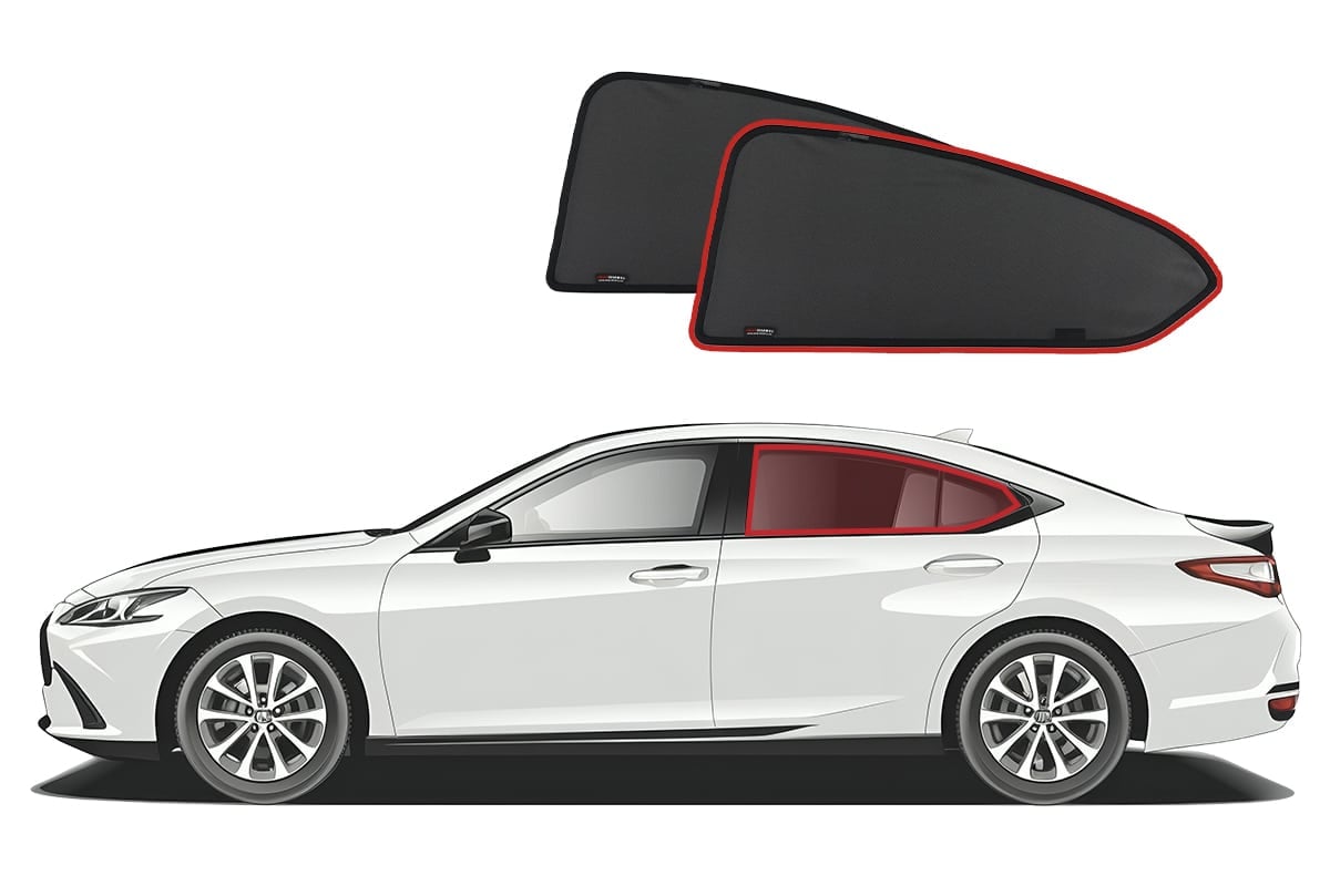 Lexus IS Sedan 3rd Generation Car Rear Window Snap Shades (Facelift ...