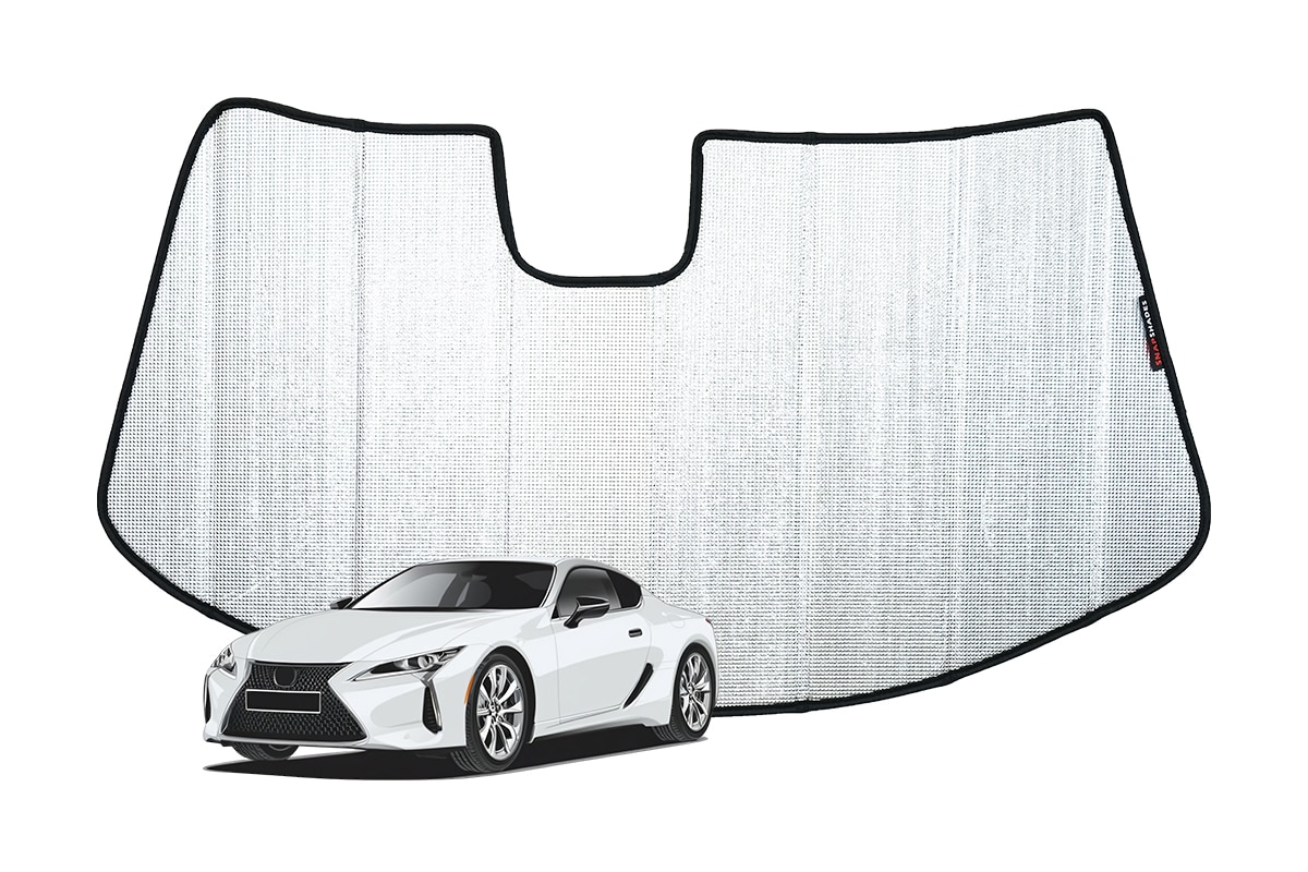 Lexus LC Coupe/Convertible Front Windscreen Sun Snap Shades (Z100; 2017 ...