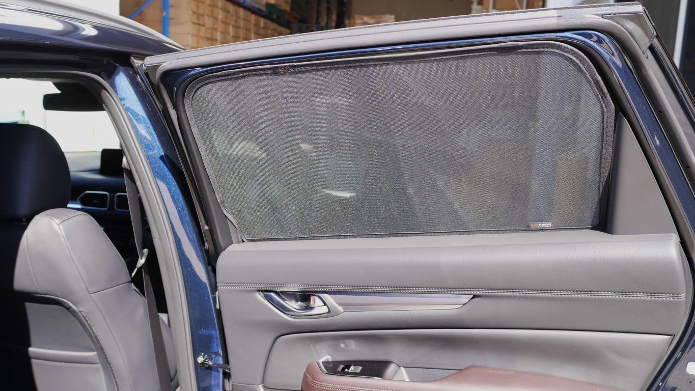Mazda CX-8 Car Rear Window Snap Shades (2017-Present) - Roof Rack World