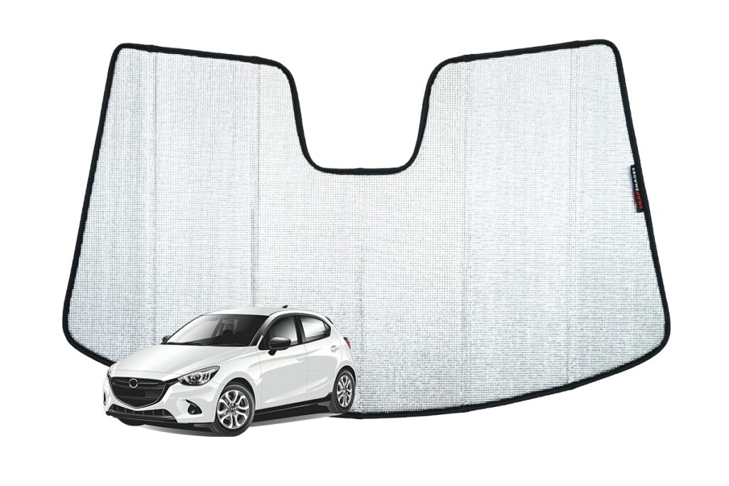 Mazda 2/Demio Sedan/Hatchback 3rd Generation Front Windscreen Sun Snap ...