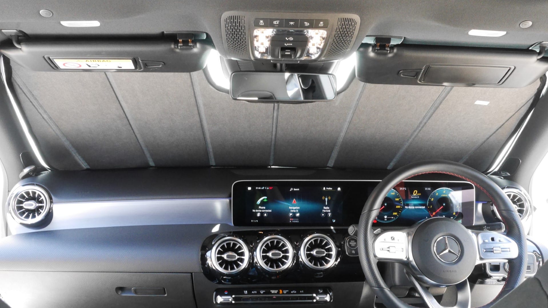 Mercedes-Benz A-Class Hatchback/Sedan 4th Generation Front Windscreen ...
